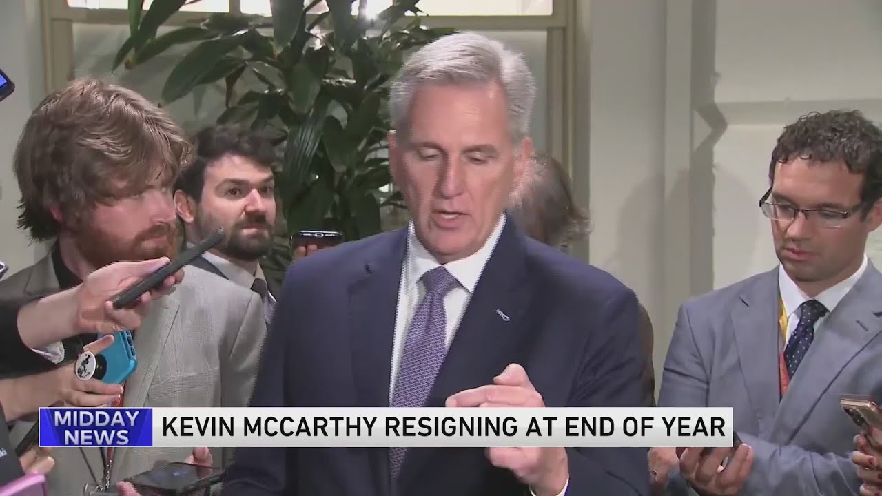 Gop Rep Kevin Mccarthy Of California Is Resigning 2 Months After His
