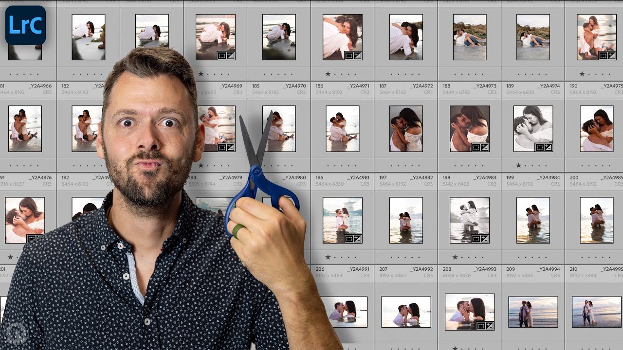 How to PICK YOUR SELECTS Faster in Lightroom | Cull Shoots Easily - YouTube