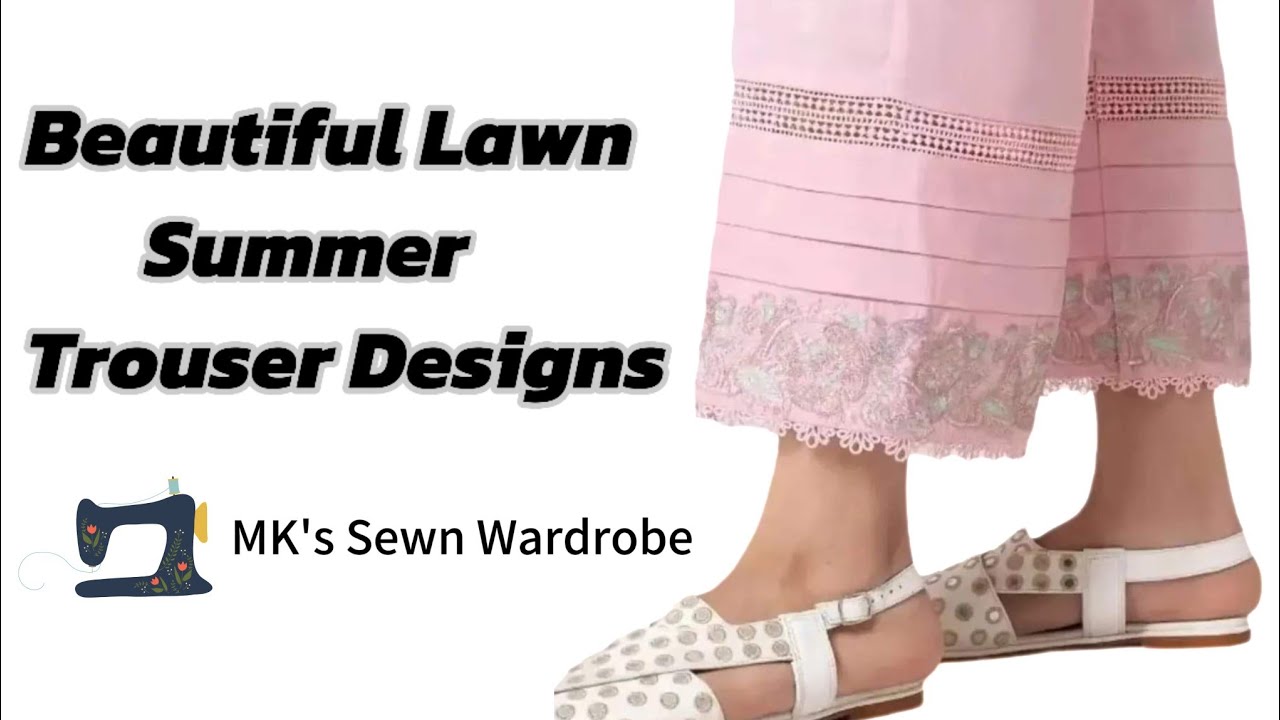 Trouser design #trouser ky design || new capri design 2024 #pajama ...