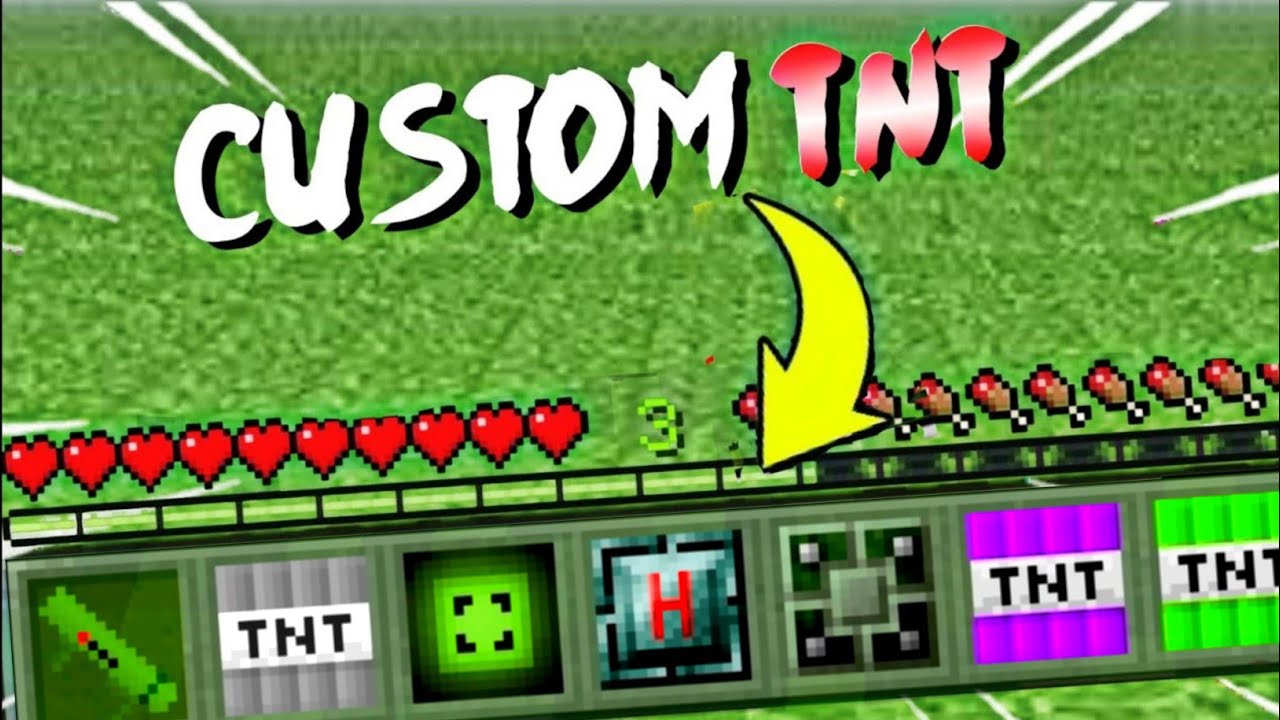 MINECRAFT BUT, THERE ARE CUSTOM TNT IN MINECRAFT (Part 2) - YouTube