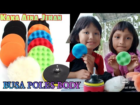 ALAT POLES MOBIL DAN MOTOR,Buffing Sponge Polishing Pad - YouTube