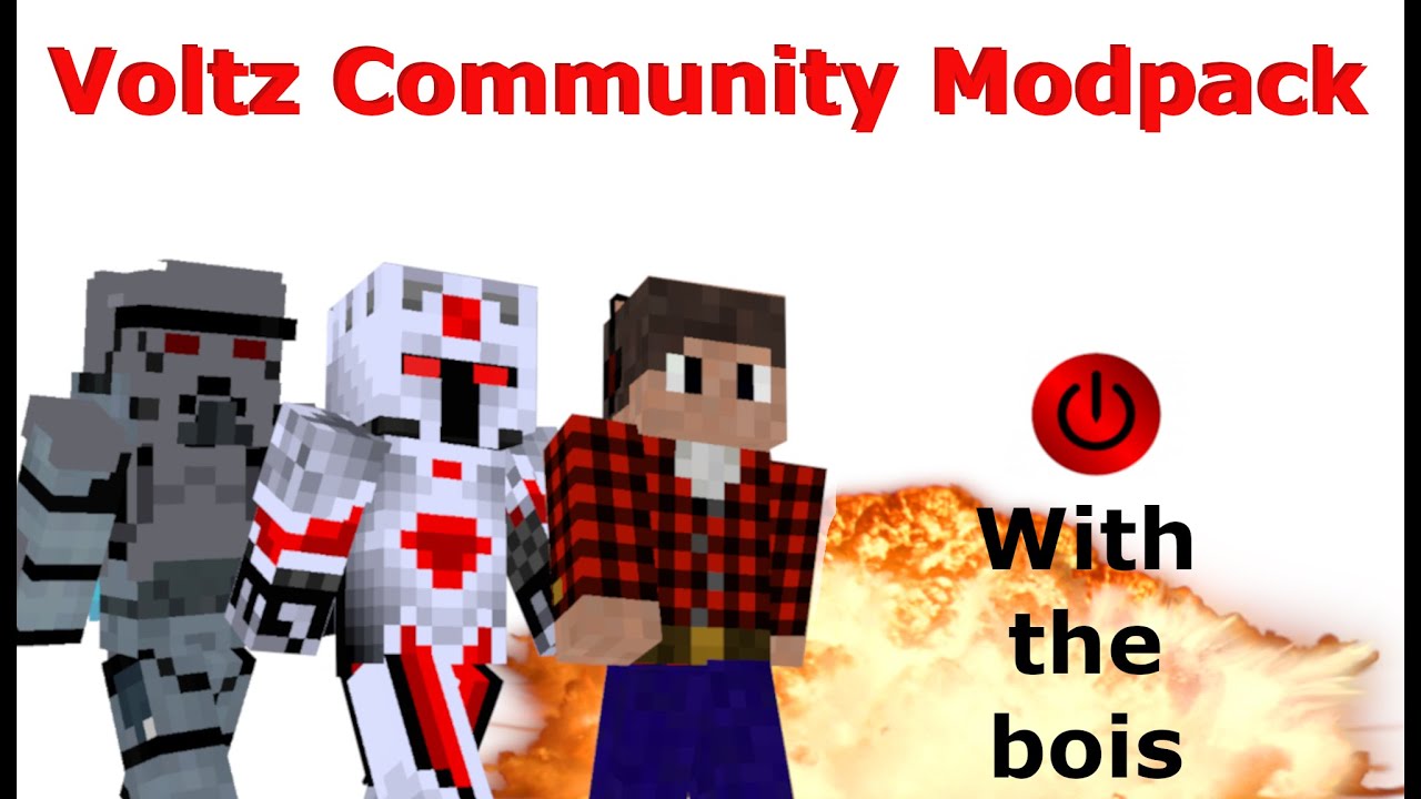Moded Minecraft Factioins! | Voltz Community Modpack - YouTube