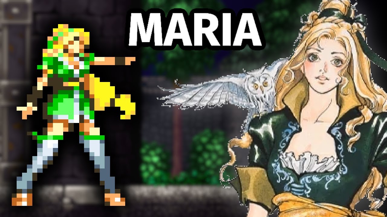 SotN's WORST Secret Character! - Maria vs All Bosses Speedrun - YouTube
