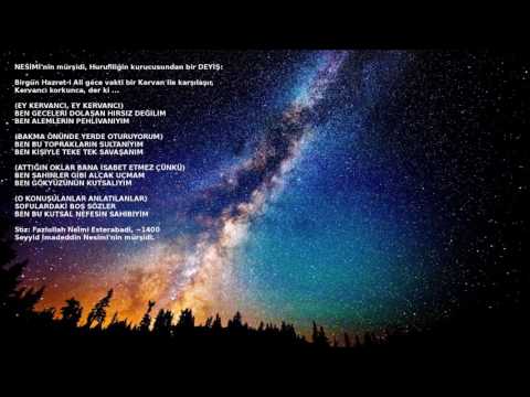 BEN GÖKYÜZÜNÜN KUTSALIYIM (NESİMİ)