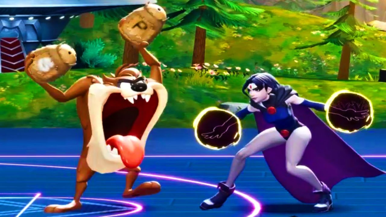 MultiVersus - Raven and Taz Unique Interactions HD - YouTube