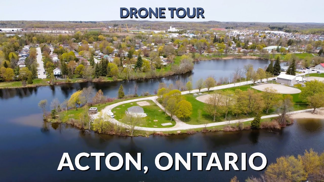 🌟 Majestic Acton, Ontario: A Breathtaking 4K Aerial Adventure! 🚁 - YouTube