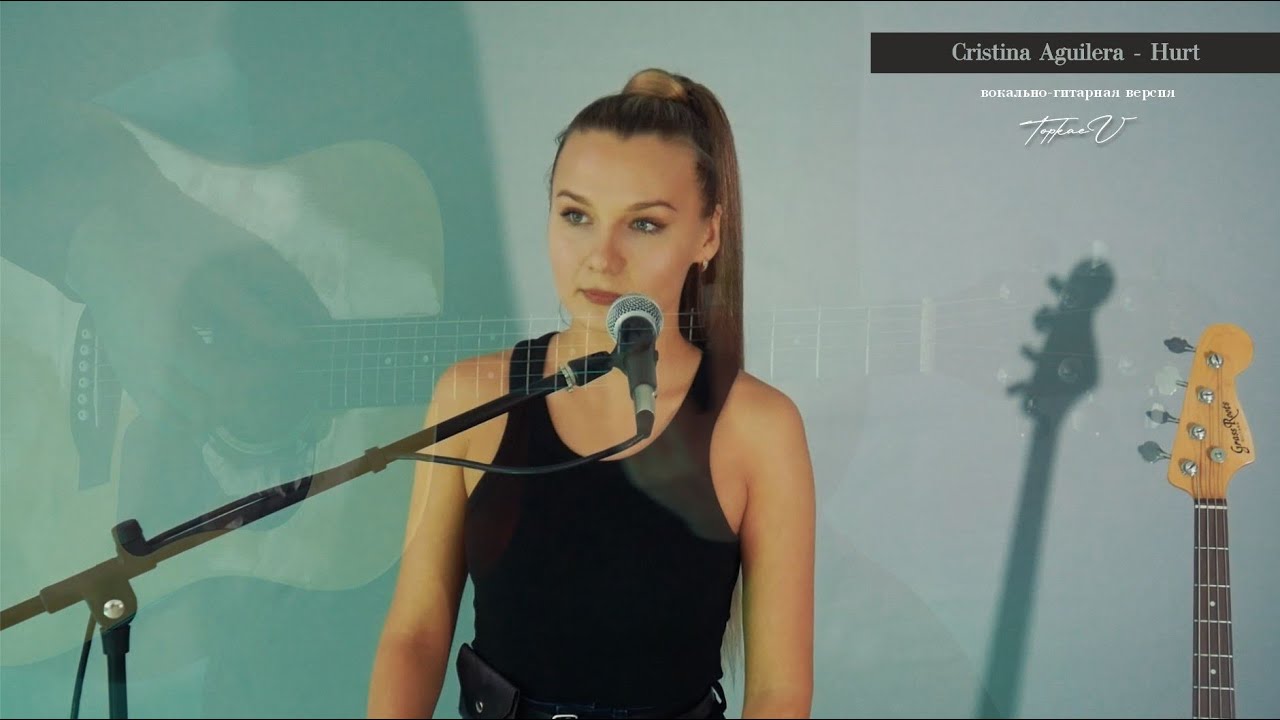 Christina Aguilera - Hurt (acoustic cover) - YouTube
