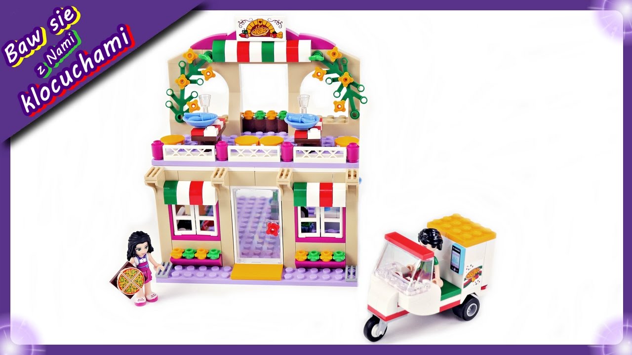 Pizzeria w Heartlake ♥ Nowość 2017 ♥ Budowanie klocków Lego Friends ...