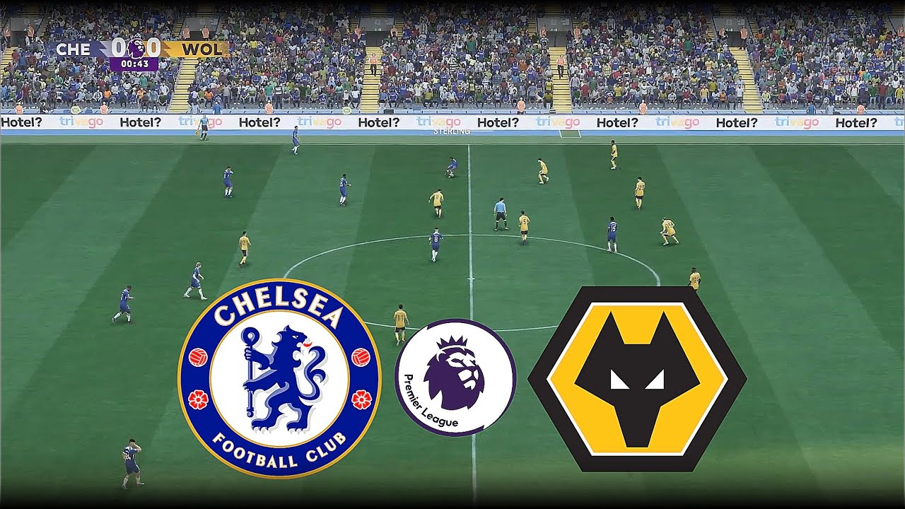 CHELSEA vs WOLVERHAMPTON / PREMIER LEAGUE 2024 - YouTube