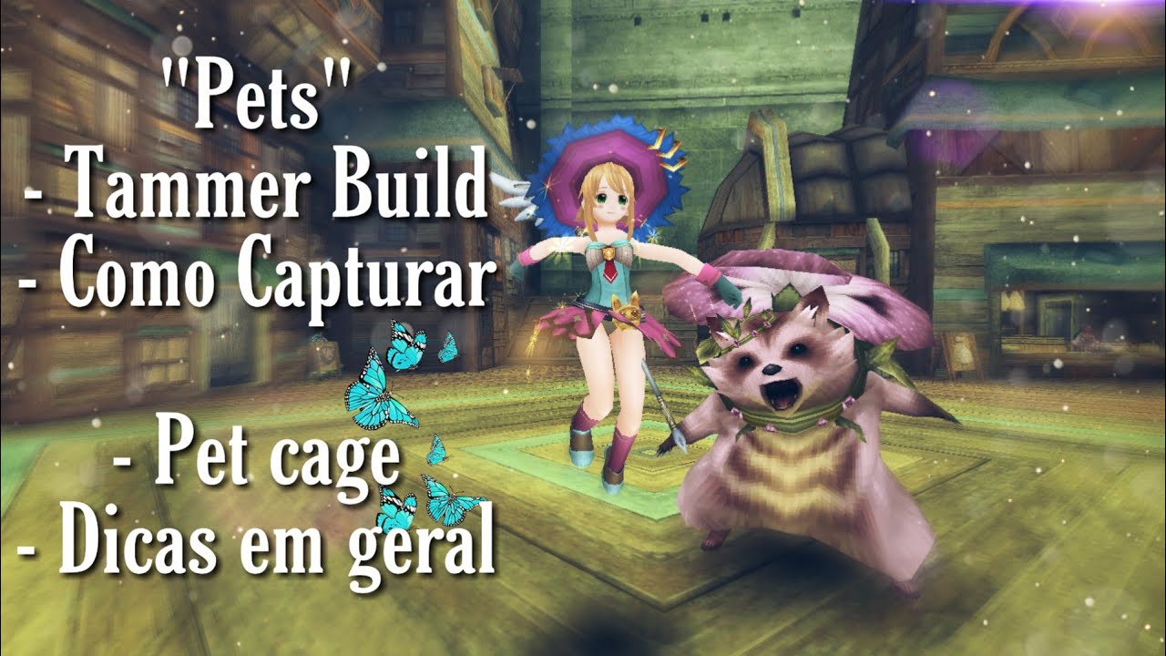 BUILD TAMMER & DICAS SOBRE PETS - TORAM ONLINE - YouTube