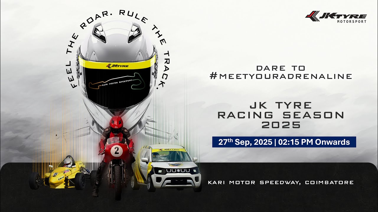 JK Tyre Racing Season 2025 : Round 2 – Day 1 - YouTube