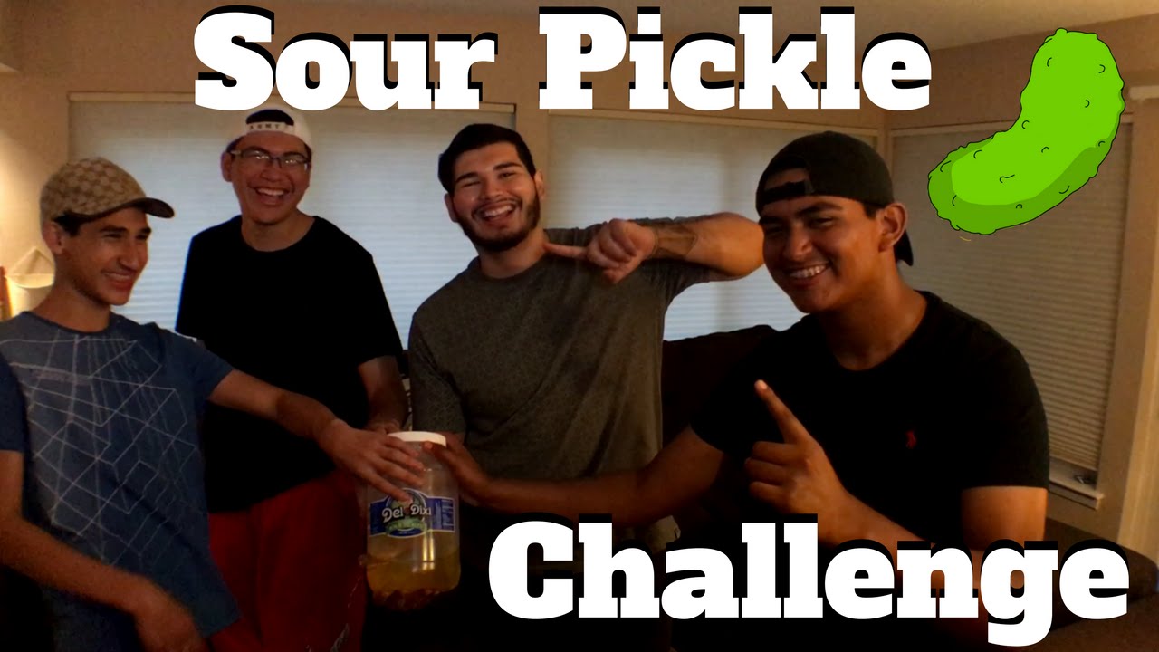 EPIC PICKLE CHALLENGE! - YouTube