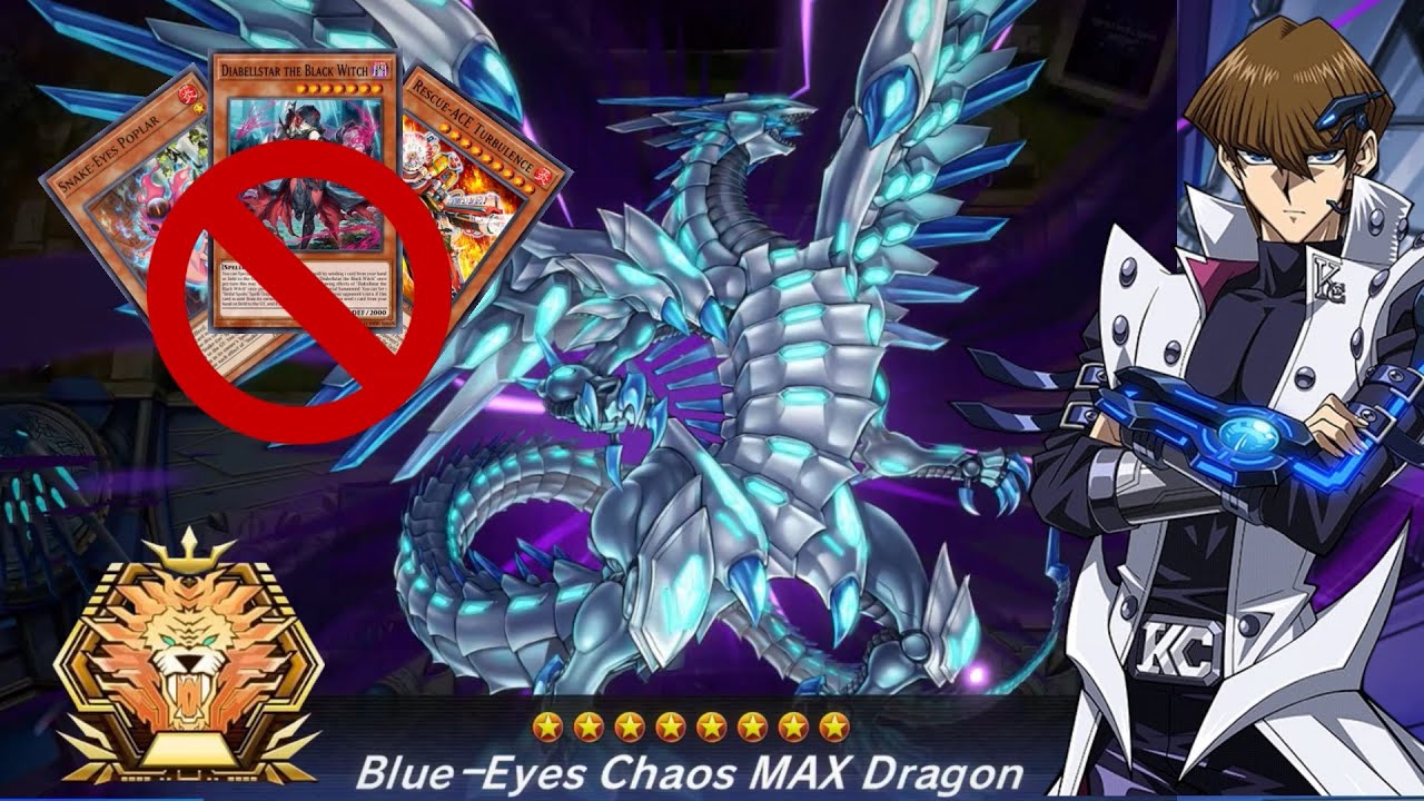 My Updated Blue-Eyes Chaos MAX Dragon OTK Deck! - YouTube