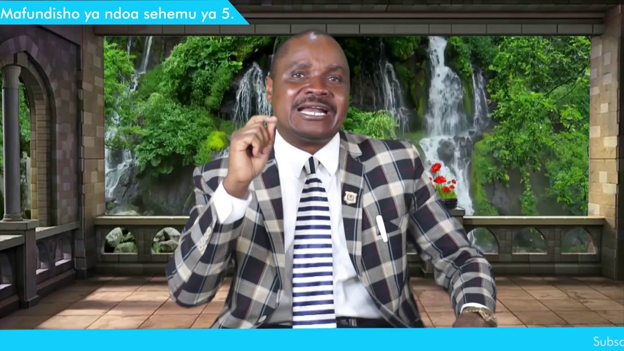 Mafundisho Ya Ndoa Sehemu Ya 5 Kutoka Kwa Dr David S. Mapunda - YouTube