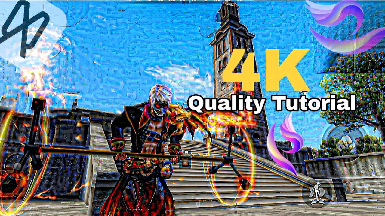 How to Make 4k Quality Tutorial (FREE FIRE ) - YouTube