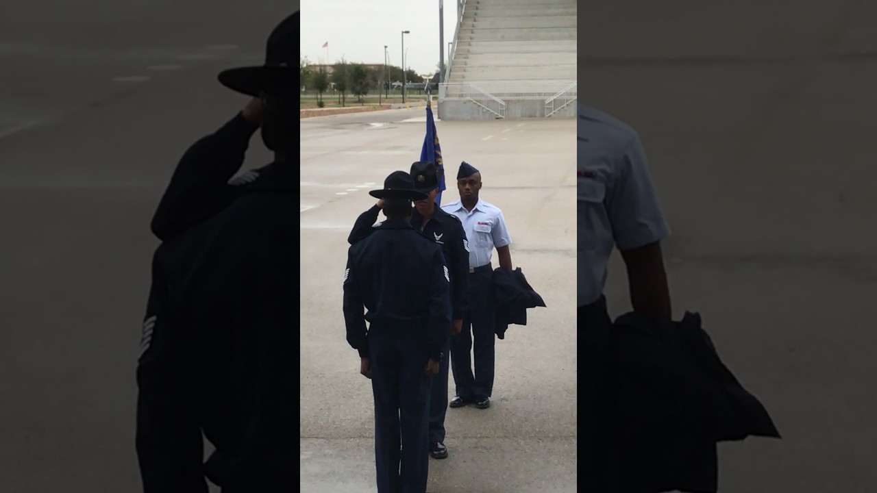 321 TRS FLT 200 Showing off their marching skills - YouTube