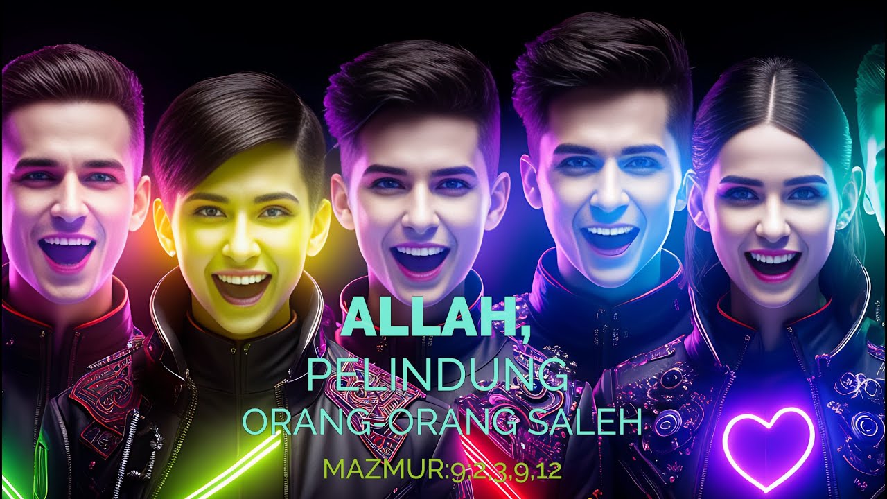 Mazmur 9 : 2,3,9,12 - Allah, Pelindung orang-orang saleh - YouTube