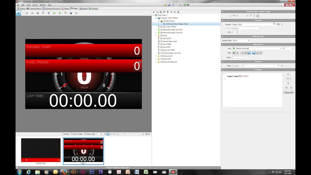 MoTeC Display Creator Competition - WIN a C125 race logging kit with ...