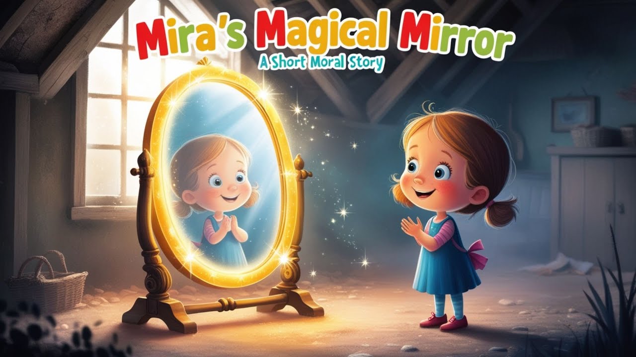 Mira’s Magical Mirror | English Moral Story | Kids Bedtime Story ...