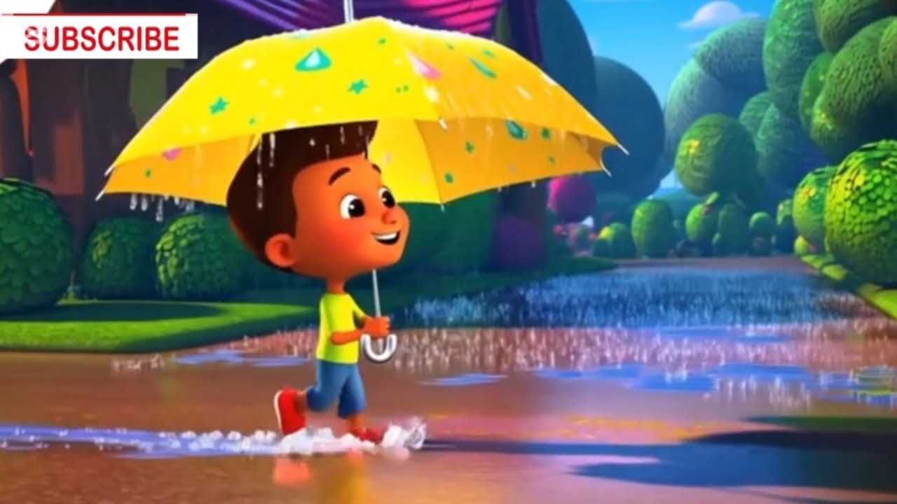 Pani Barsa Chham Chham | Fun Rain Poem for Kids | Hindi Rhymes for ...