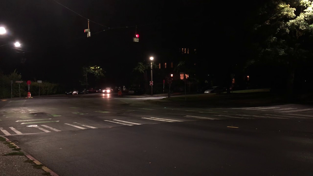 Intersection at Night - YouTube