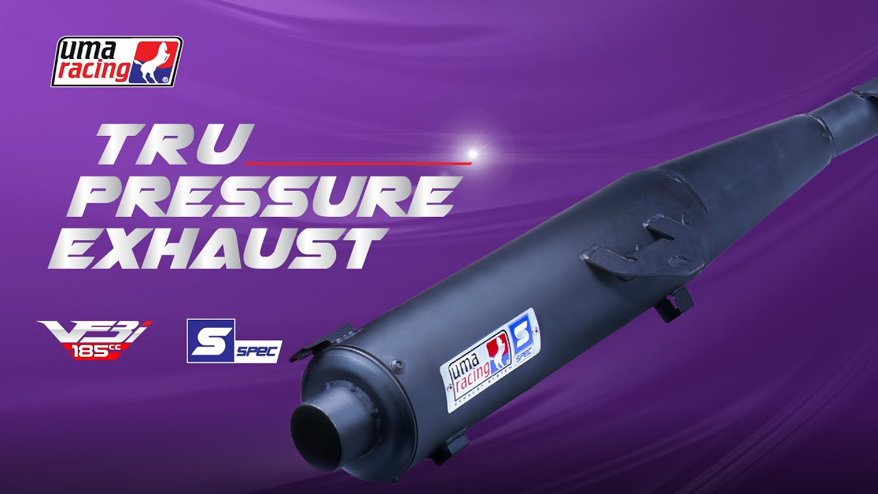 Uma Racing TRU Pressure Exhaust- Official Product - YouTube