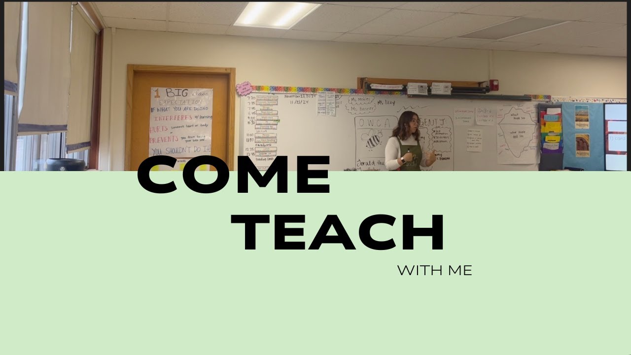 Come Teach with me 5th grade - YouTube