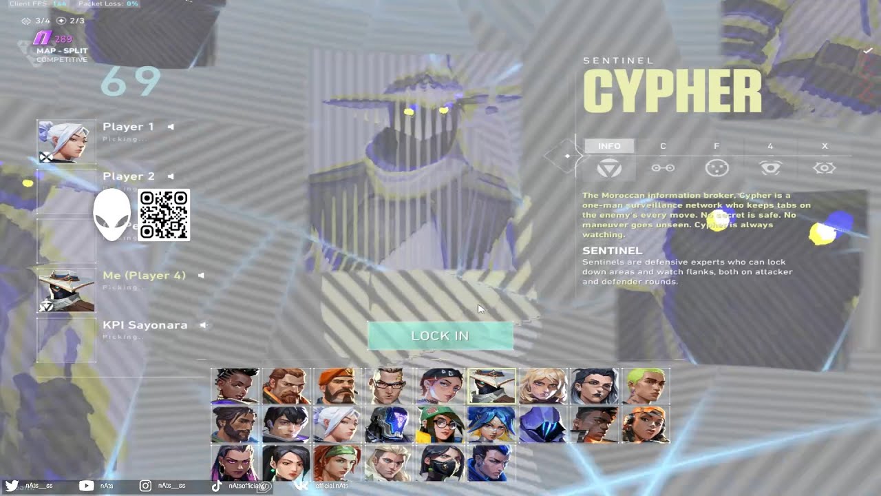 NEW CYPHER GAMEPLAY! SPLIT! LIQUID NATS CYPHER VALORANT RANKED GAMEPLAY ...
