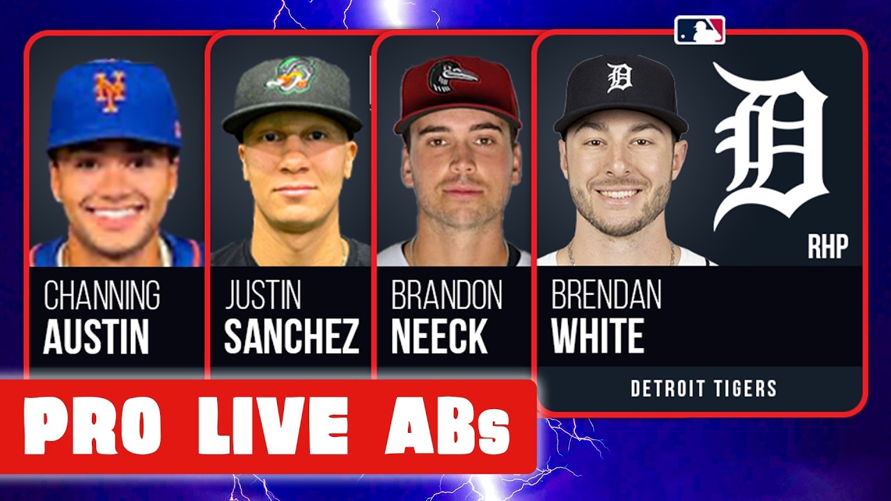 Every Pitch of Pro Live ABs MLB Prospects vs 96 MPH HEAT - YouTube