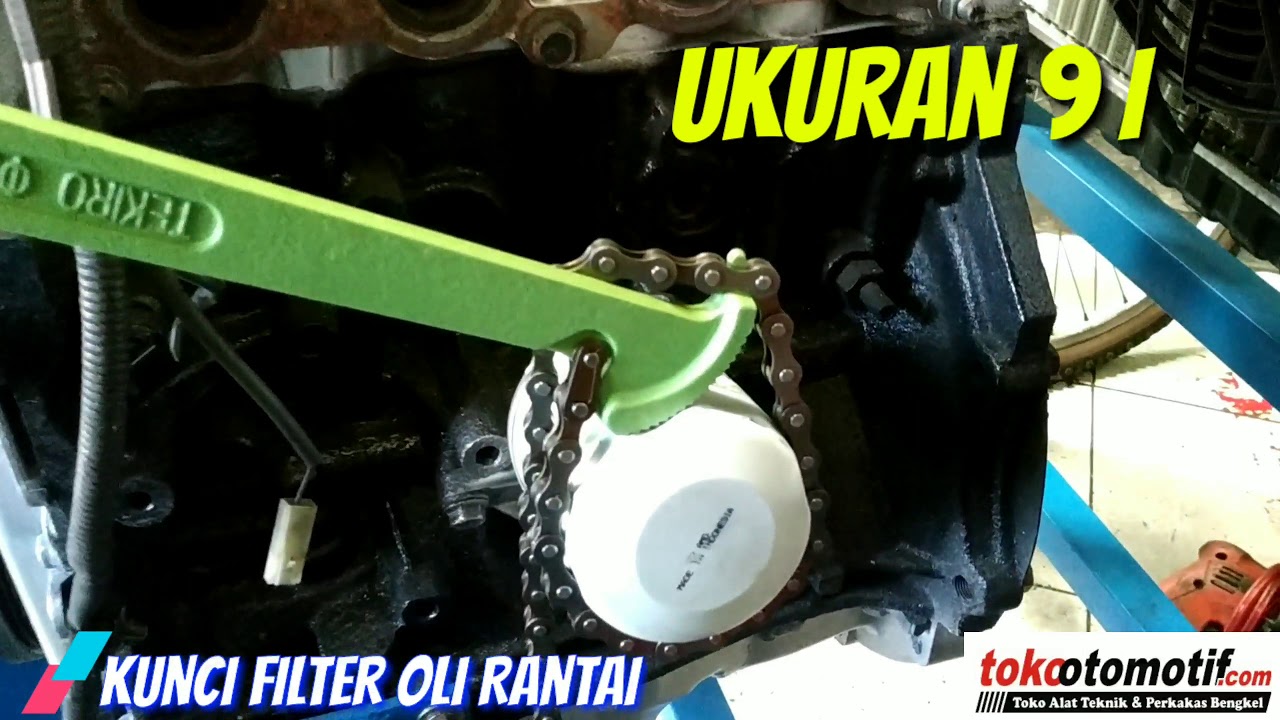 Kunci Filter Model Rantai Tekiro ( Alat untuk memasang atau melepas ...