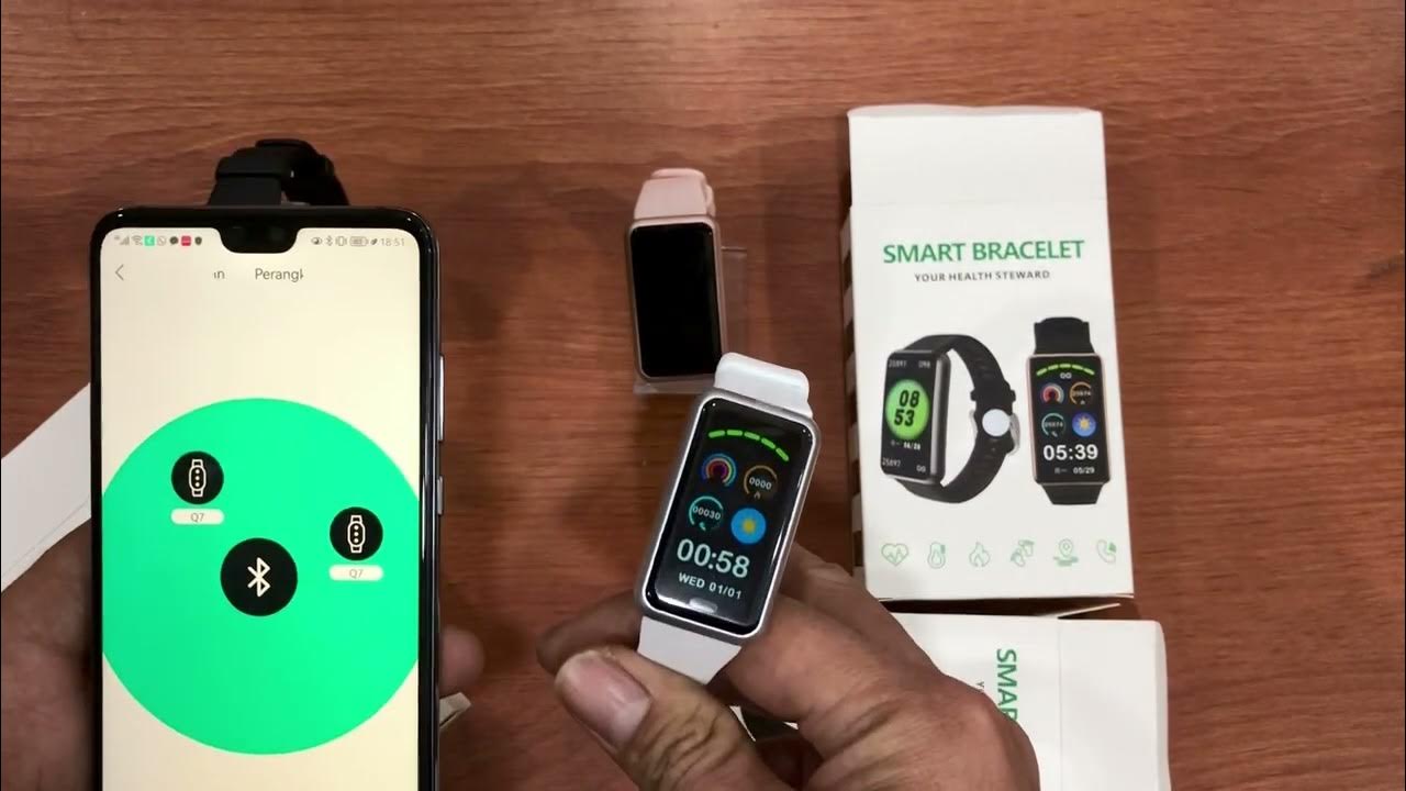 Smartwatch Q7 Tutorial & Review - YouTube