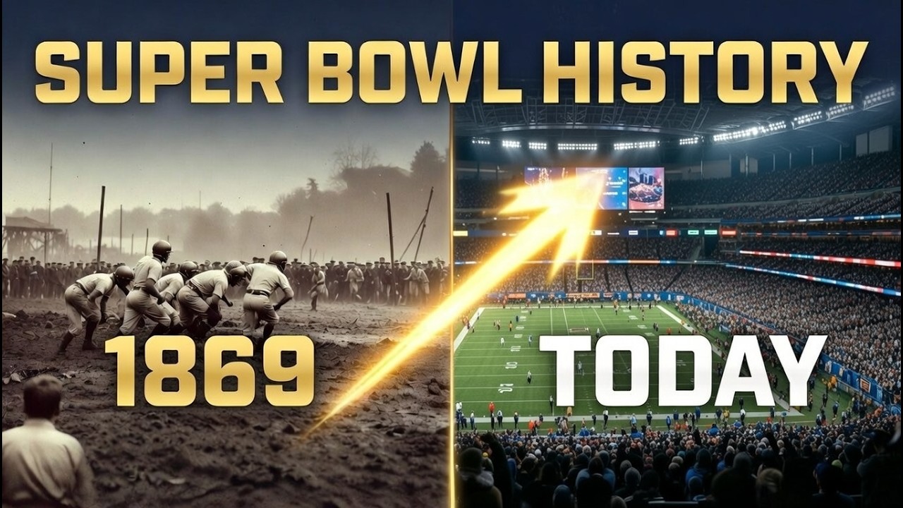 Super Bowl History The Complete Story of American Football - YouTube