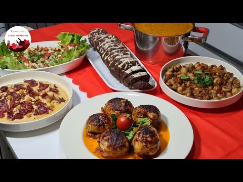 TAM 6 ÇEŞİT MÜTHİŞ MENÜ🥰SOFRANIZI BU MENÜ İLE DONATIN AİLENİZİ KENDİNİZE HAYRAN BIRAKIN ☺