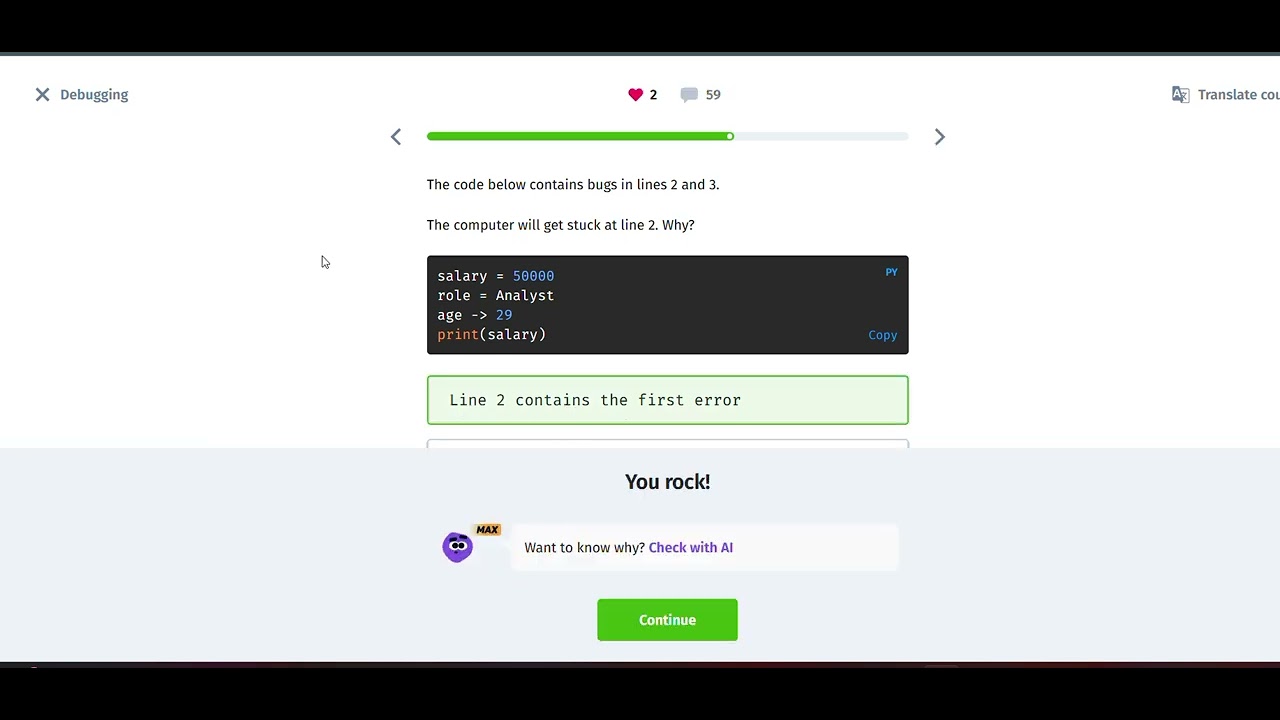 09 Debugging | Coding Foundations | Sololearn - YouTube