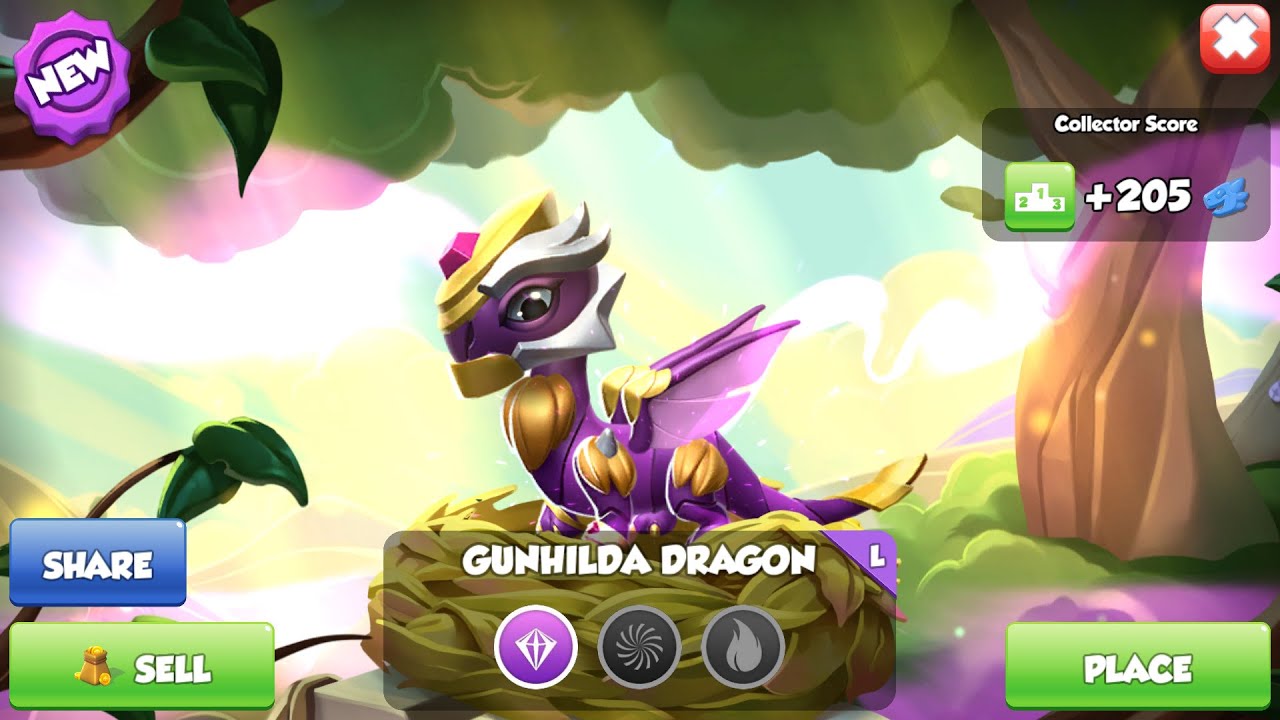 #DML How many GUNHILDA Dragons do you have? - Dragon Mania Legends ...