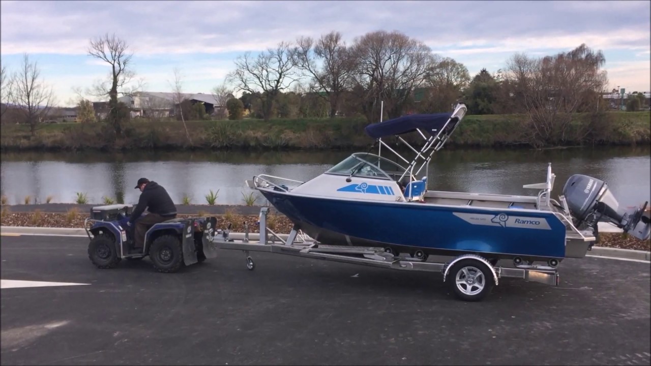 Ramco ATV Transport System for Boats - YouTube