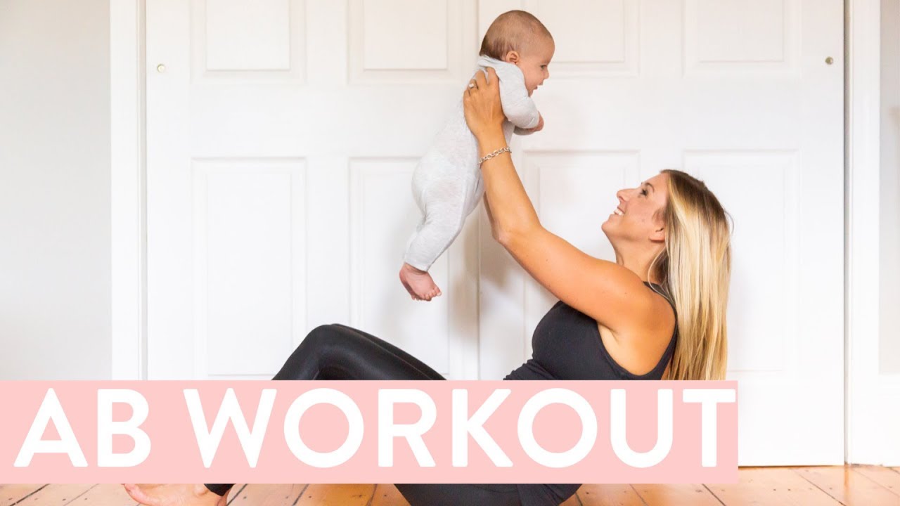 10 minute Postpartum Ab Workout - Diastasis Recti Friendly | Sarah Fit ...