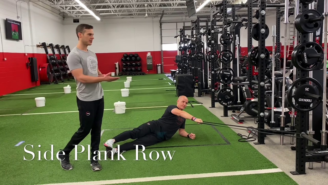 Side Plank Row - YouTube