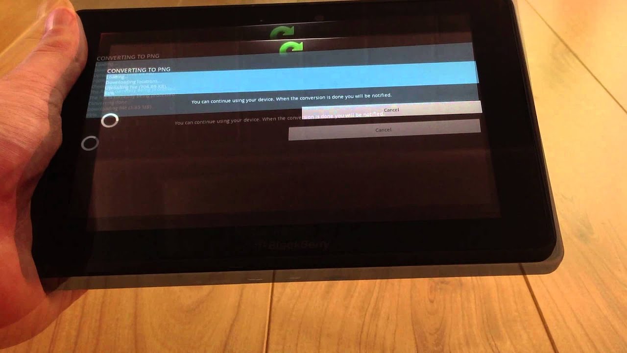 File Converter for the Playbook - YouTube