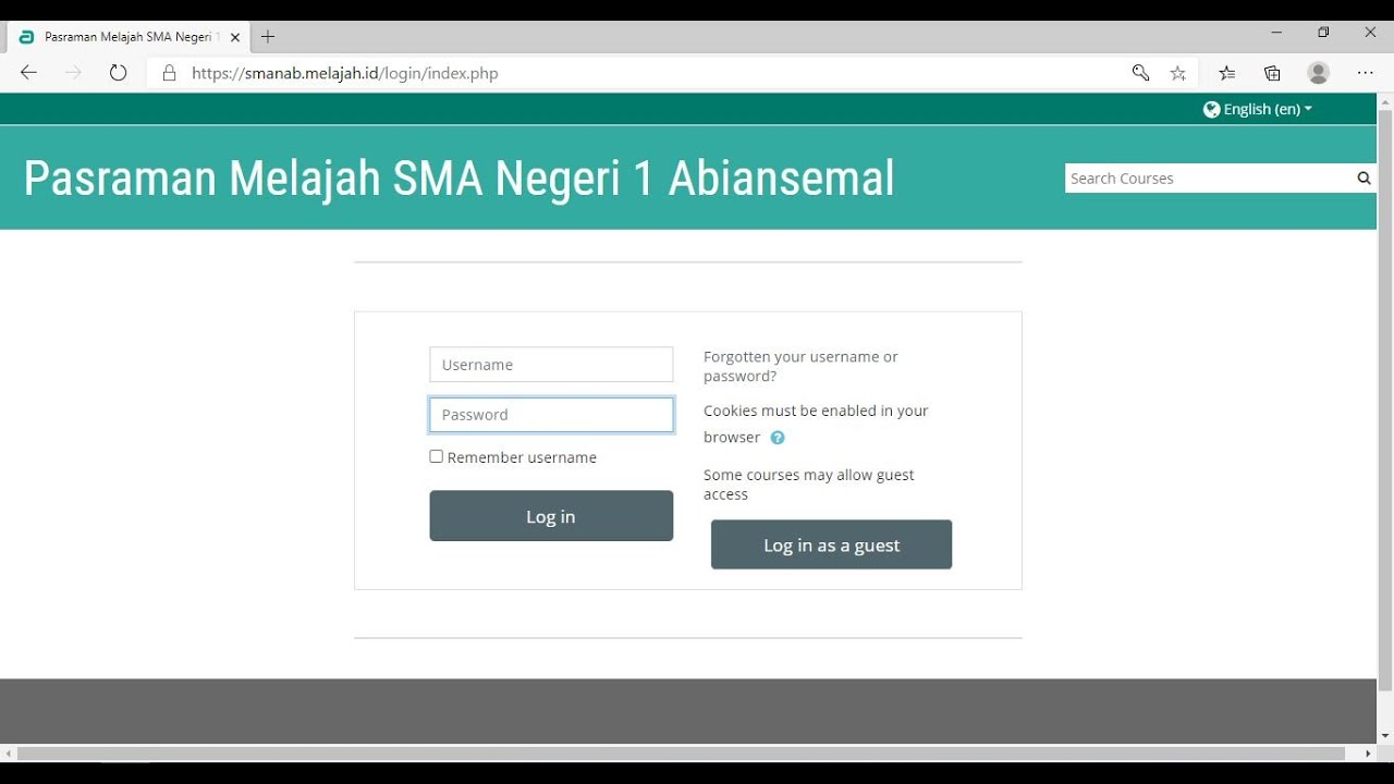 Tutorial Akses Course dan Absen Siswa versi mobile - YouTube