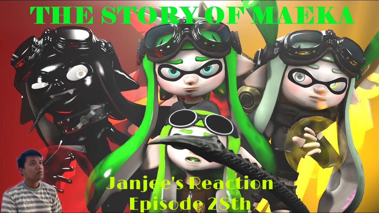 THE PAST STORY OF MAEKA!!! | Janjee's Reaction: SPLATOON'S THE STORY OF ...