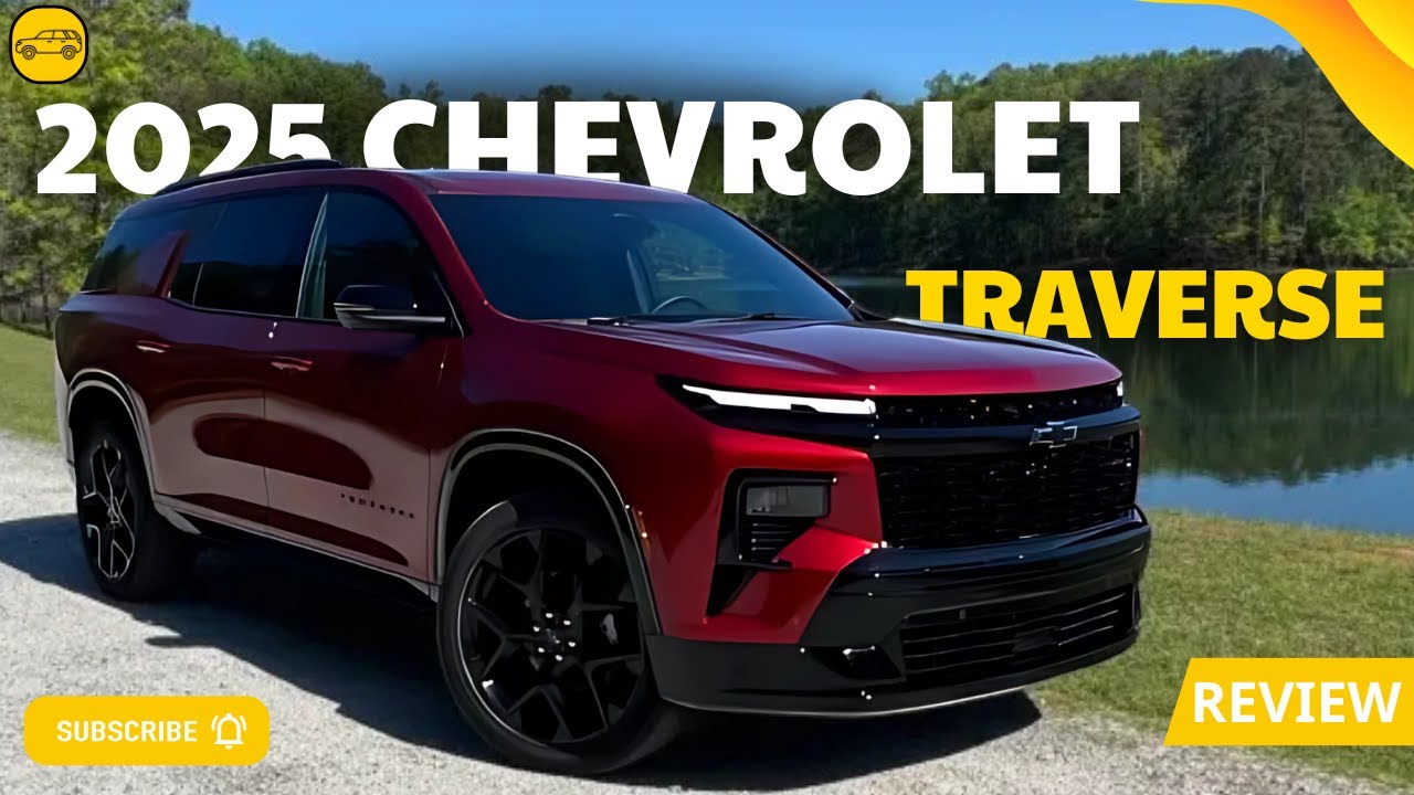 NEW 2025 Chevrolet Traverse – Full Review & Test Drive! Interior ...