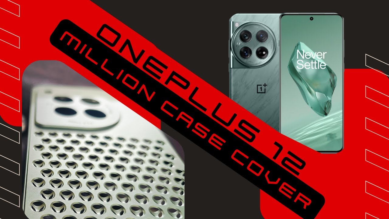MILLION CASES Surprises Again with Metallic Back Cover for Oneplus 12 ...