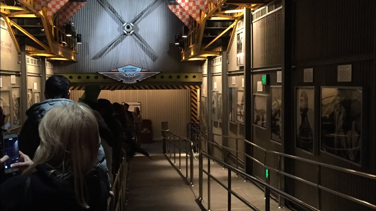 Soarin Around the World Full Ride and Queue at Disney California ...
