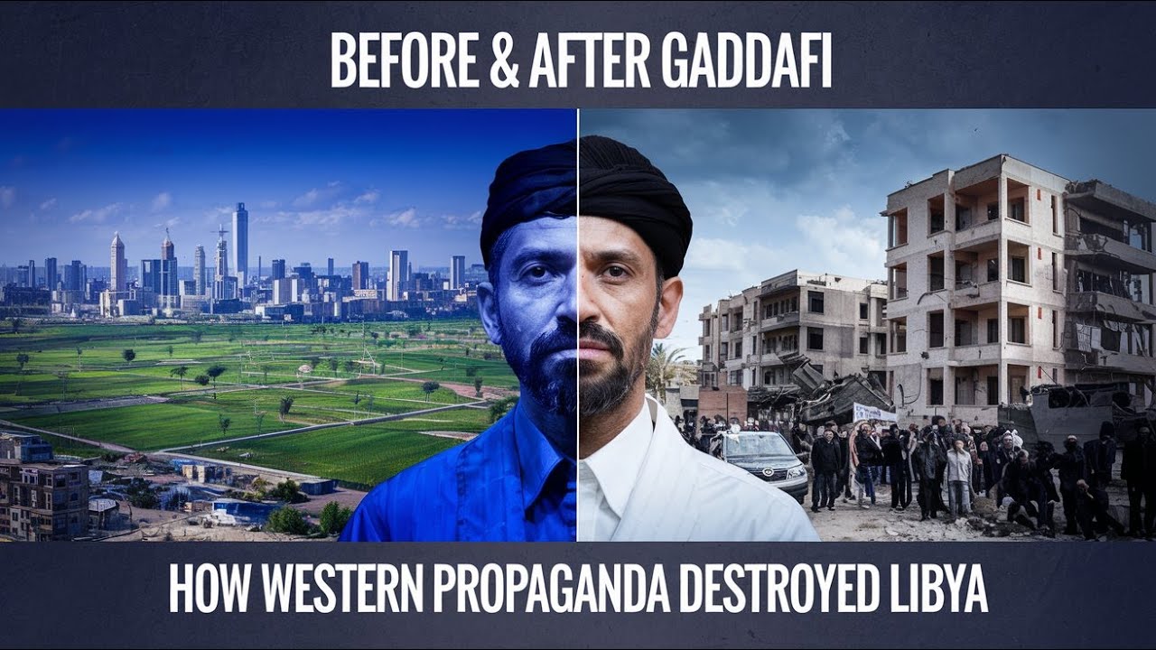 Libya Before and After Gadafi | How Western Propaganda Destroyed Libya ...