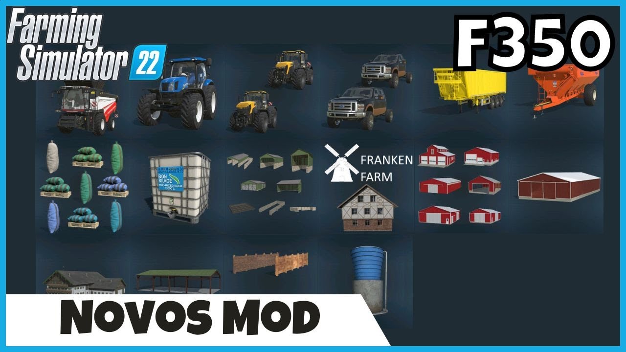 FS22 Mods | Ford F350 Atualização do Mapa BR 163 Incluído Calendário BR ...