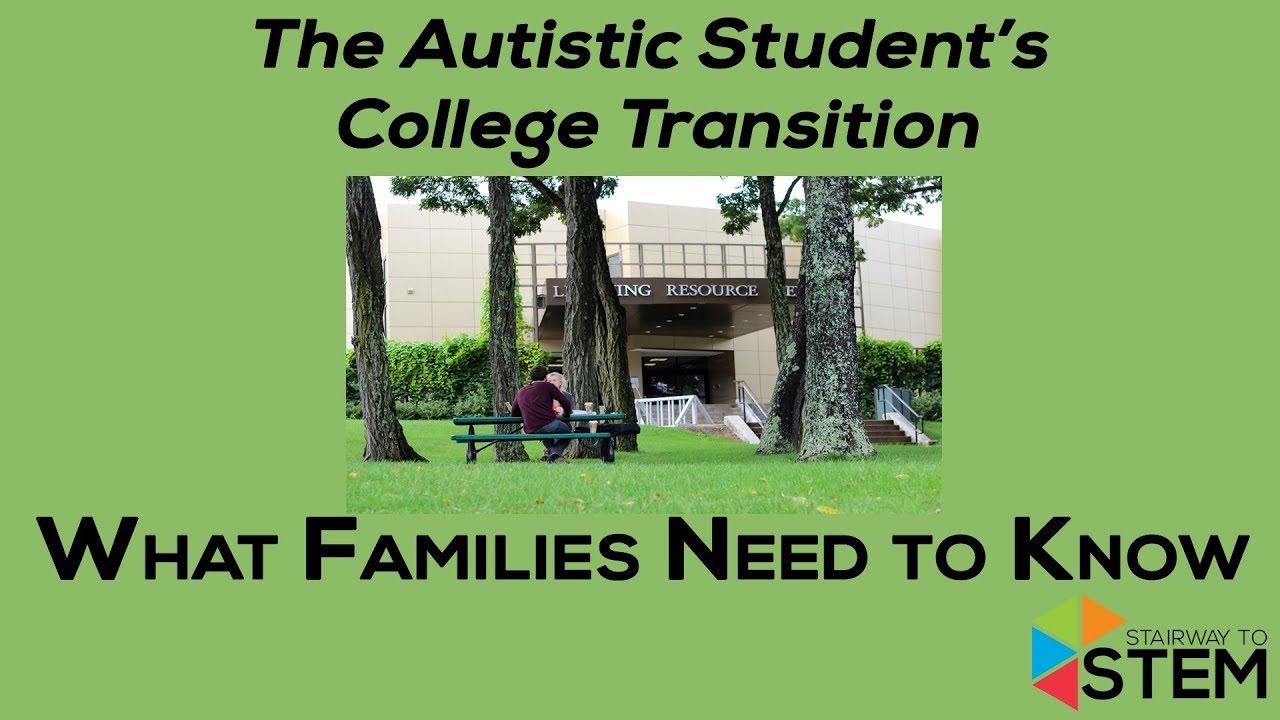 Tips on Autistic Transition to College - YouTube