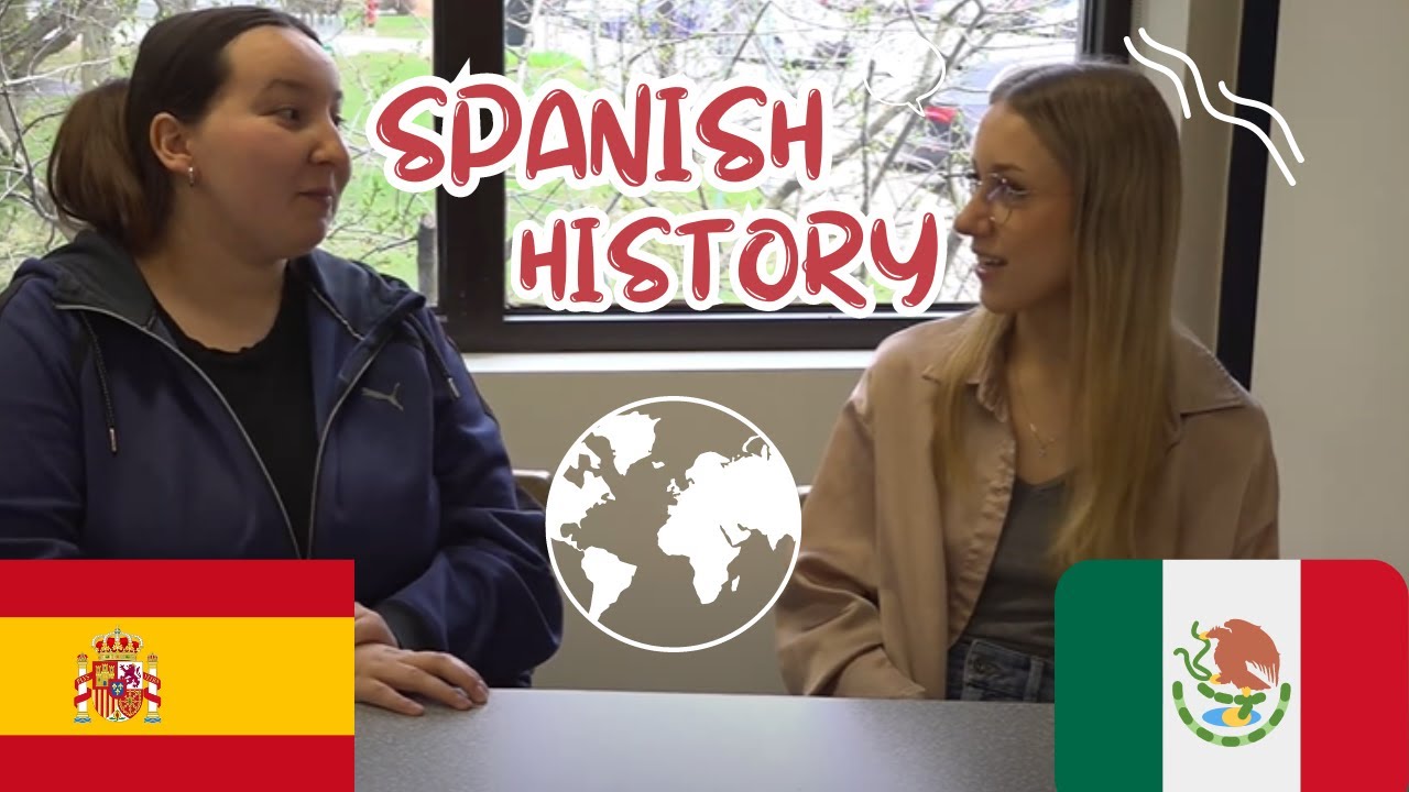 The History of Spanish: Spain and Mexico - YouTube