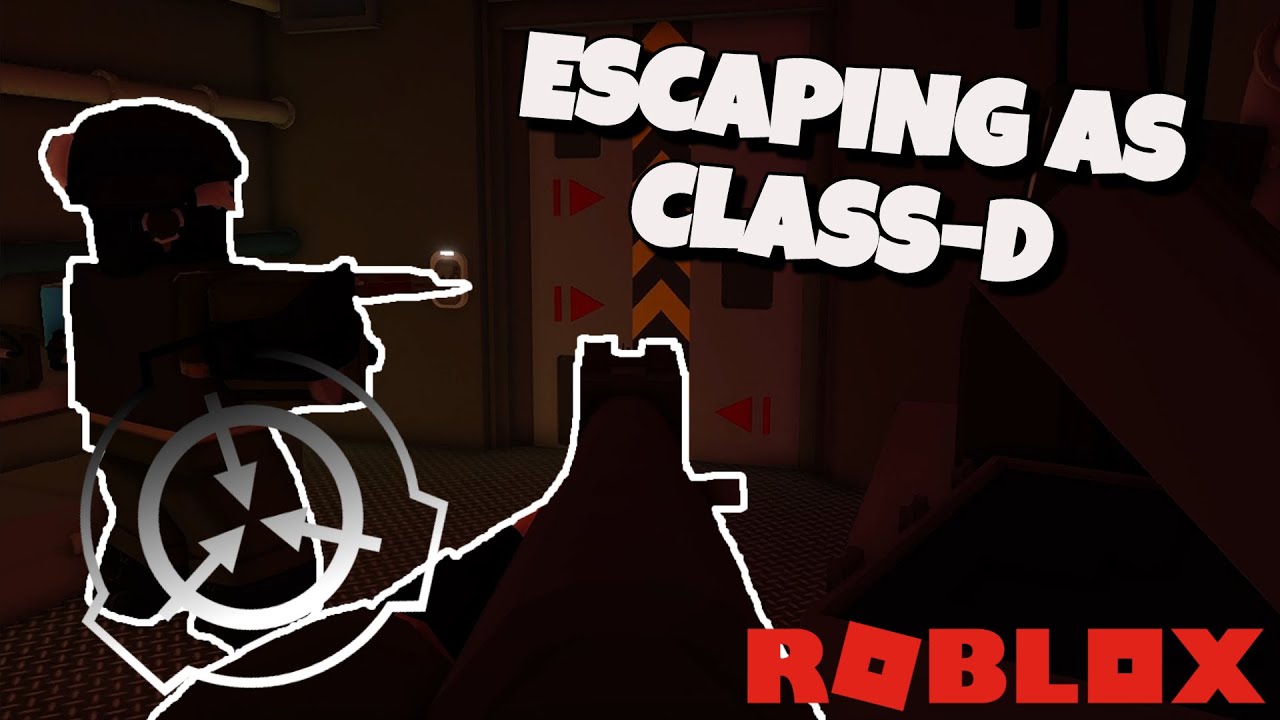 Escaping as a D-CLASS In PROJECT SCP | Roblox - YouTube