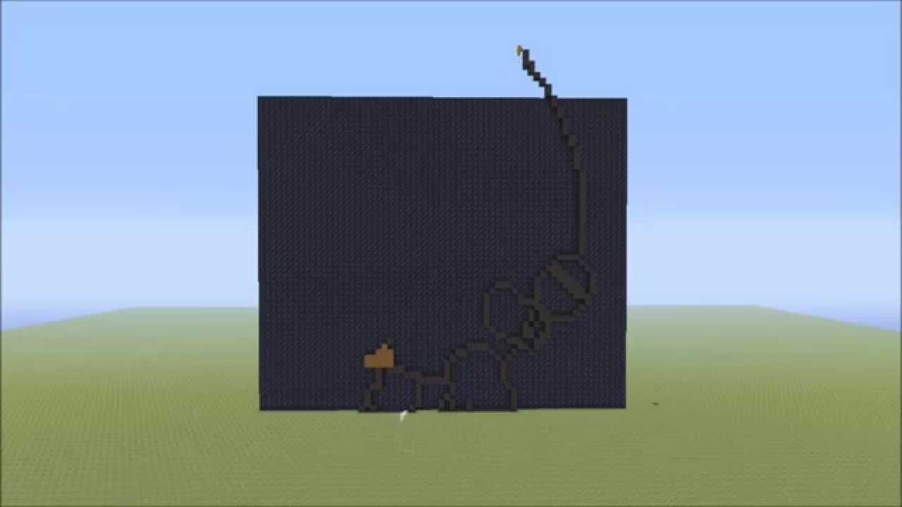 Brian Griffin Minecraft Pixel Art Timelapse - YouTube